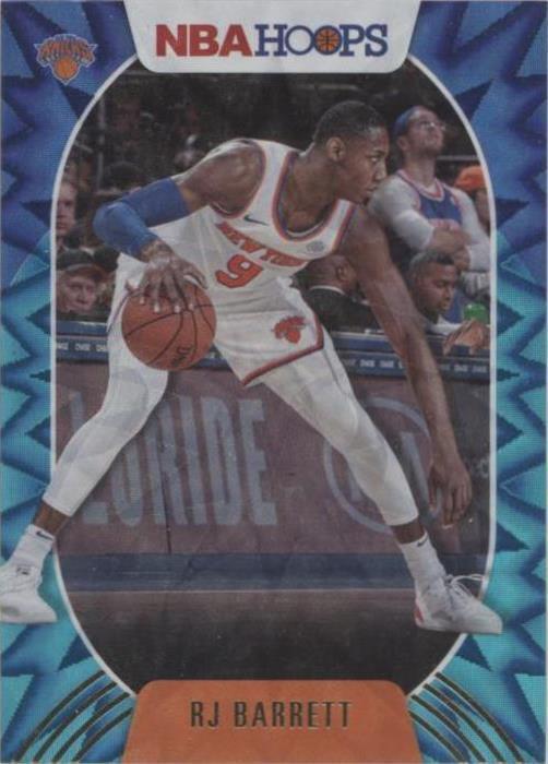 2020-21 Panini NBA Hoops - RJ Barrett #90 Teal Explosion for sale ...