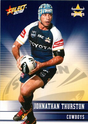 2012 NORTH QUEENSLAND COWBOYS NRL Card JOHNATHAN THURSTON | eBay Australia