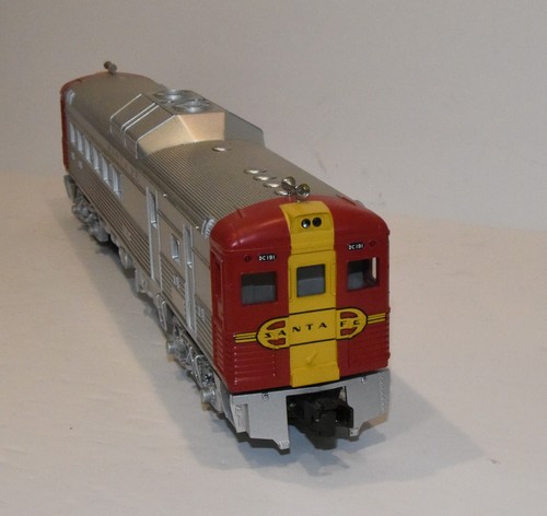 MTH RAIL KIING SANTA FE RDC #191 BUDD PASSENGER CAR NEAR MINT PROTO ...