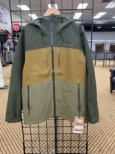 Flylow Quantum Pro Jacket Men’s Size M 24/25 Evergreen/Rye/Capers | eBay