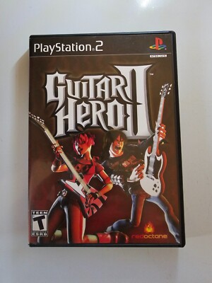 Guitar Hero 2 PS2 PlayStation 2 - Black Label Complete CIB Tested and ...