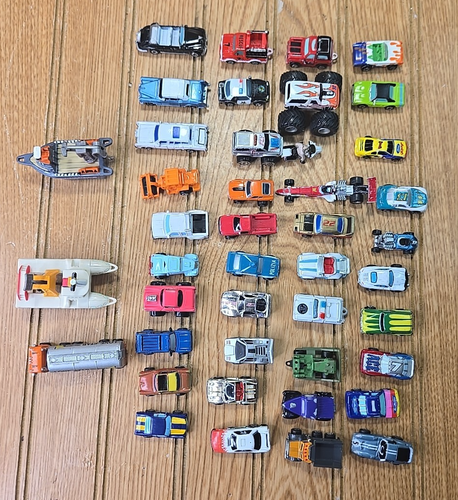 Vintage 'Micro Machines' LOT of 43 Vehicles Cars Trucks by GALOOB 1980s ...