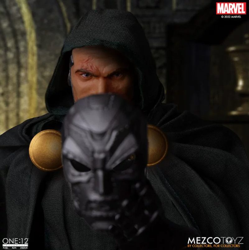 NEW!! Mezco Ant ONE: 12 Doctor Doom 6-inch Alloy Doll Collection In ...