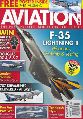 Aviation News Magazine F-35 Lightning II Douglas DC-4 787 Dreamliner ...