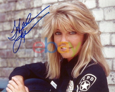 HEATHER LOCKLEAR as STACY SHERIDAN SIGNED 8x10 PHOTO T.J. HOOKER ...