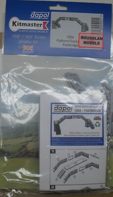 NEW DAPOL KITMASTER C004 OO/1:76 PLATFORM/TRACKSIDE FOOTBRIDGE | eBay UK
