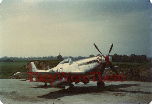 *WWII 339th Fighter Group- KODAK P 51 Mustang plane COLOR photo 1945 ...
