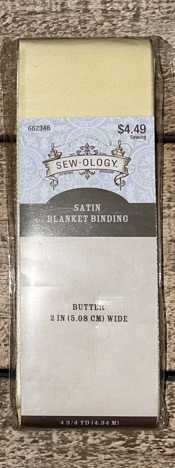 NEW Sew-ology Wrights Like Satin Blanket Binding Sewology | SHIPPING ...