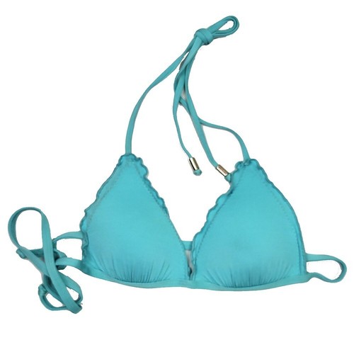 NEW Voda Swim Brand Envy wavy String Push-up Bikini Top Size S | eBay