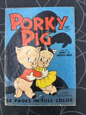 Four Color #16 (Dell, 1942) Good - 1st PORKY PIG IN TITLE | eBay