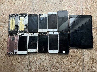 Phone Lot of 12 Untested Apple iPhones/ipad For Parts | eBay
