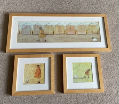 3 framed Sam Toft prints #20386 made in poland for IKEA FREE SHIPPING ...