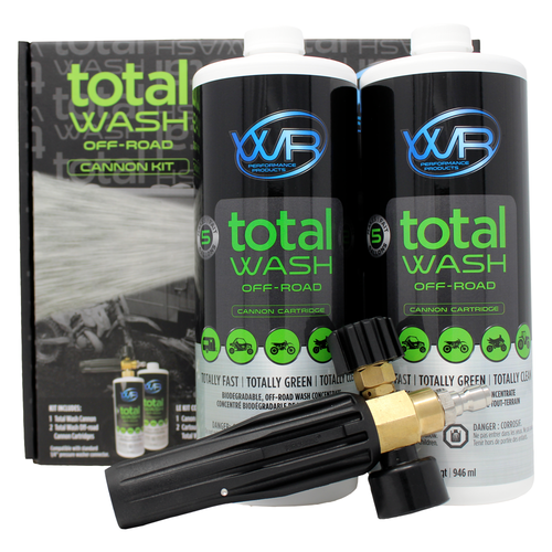 WR PERFORMANCE TOTAL WASH OFFROAD CANNON KIT SOAP CLEANER ATV MX UTV | eBay
