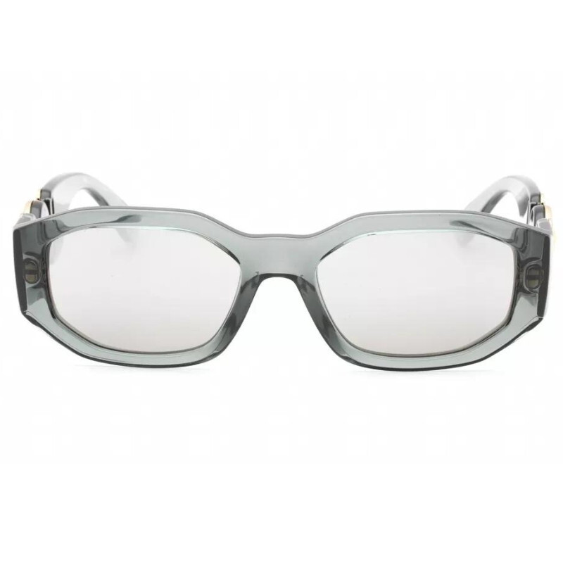 Versace Unisex 0VE4361 311/6G Transparent Grey/Grey Mirror Designer ...