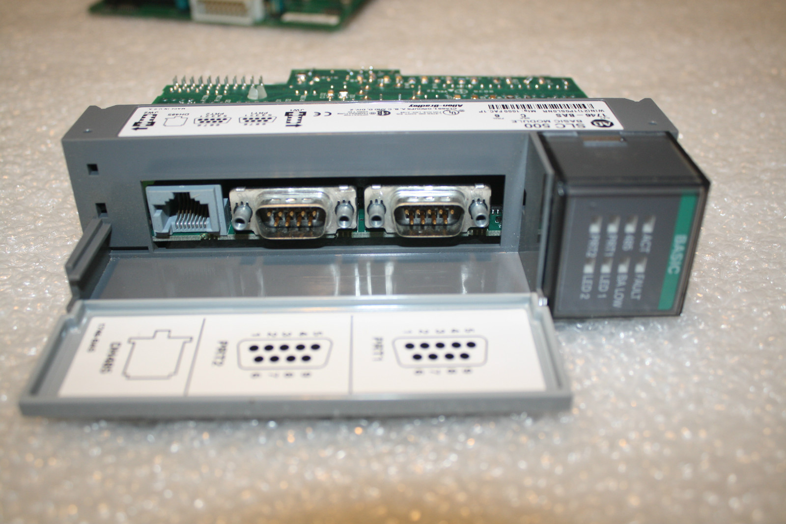 ALLEN BRADLEY 1746-BAS SLC 500 BASIC FRN 6 SER C I/O MODULE | eBay