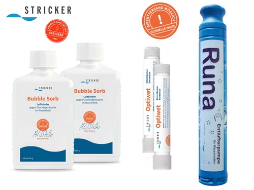 Luftbinder für Wasserbetten Bubble Sorb - Optiwet - Entlüfterpumpe Runa ...