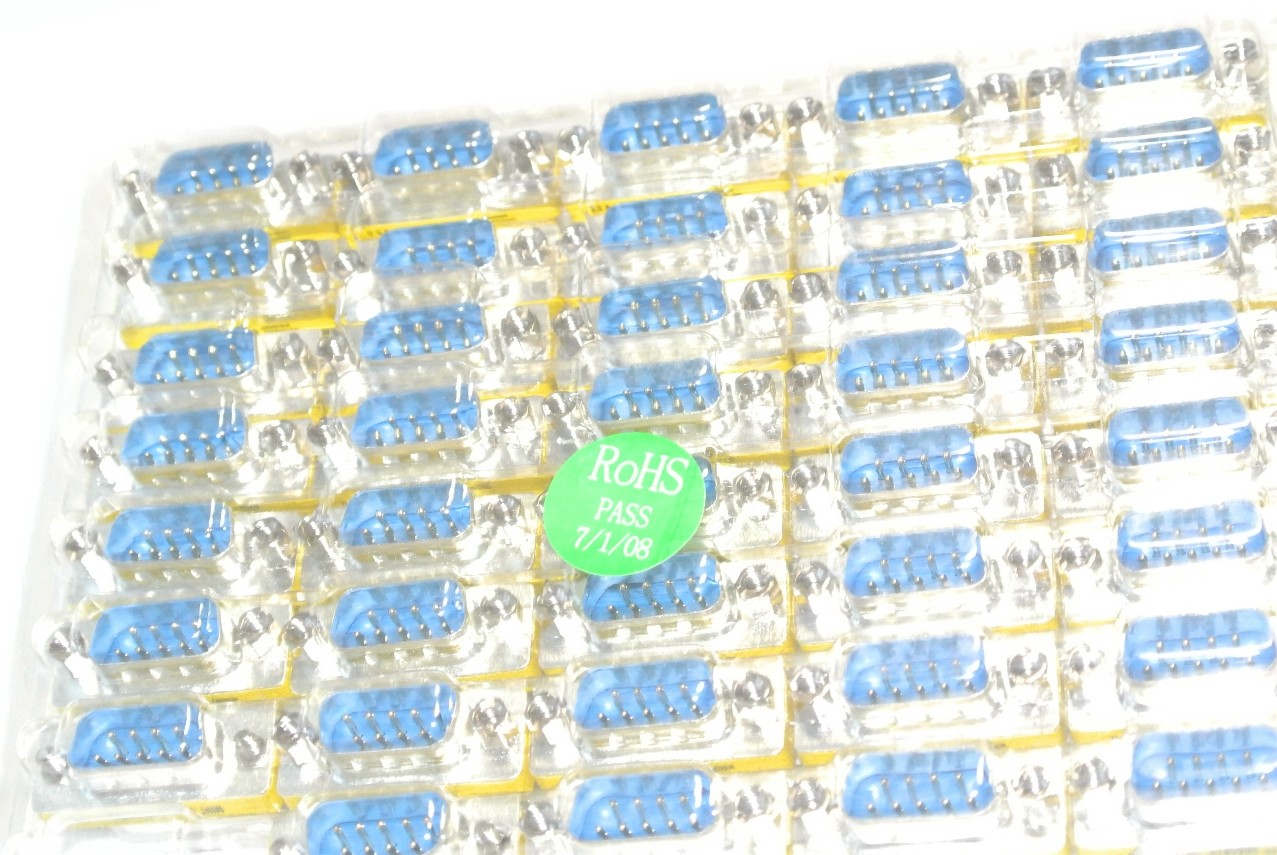 9 Pin Mini Gender Changer Adaptor Connector Male to Male 5199906 ...