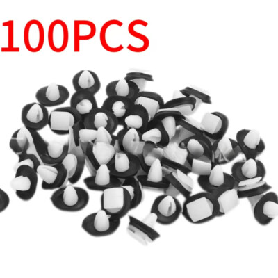 100PCS Lower Door Trim Strip Moulding Clips For RAM PROMASTER Fiat ...