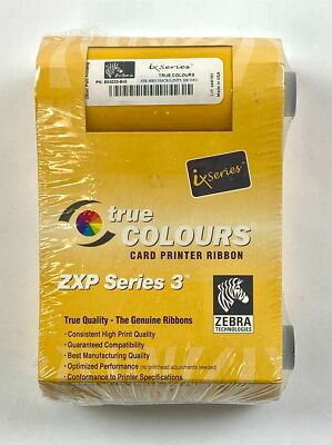 Zebra ix Series Color Ribbon for ZXP Series 3 YMCKO 200 images | eBay