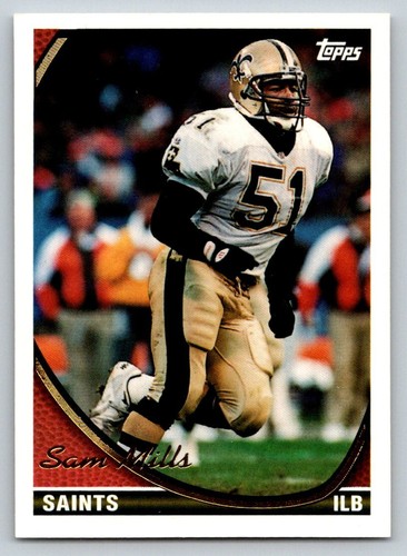 1994 Topps Sam Mills #587 New Orleans Saints 105630 | eBay
