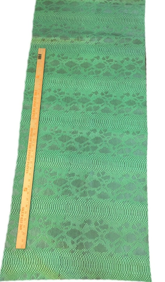 SHIPS FOLDED SNAKE SKIN SCALE 3D Texture Faux Leather Upholstery Vinyl ...