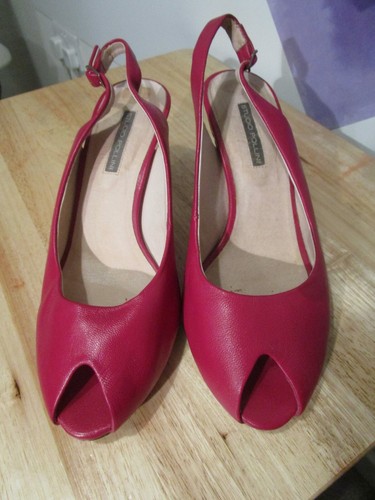 STUDIO POLLINI UK 6 EU 39 FUCHSIA PINK Leather RRP £200.00 | eBay