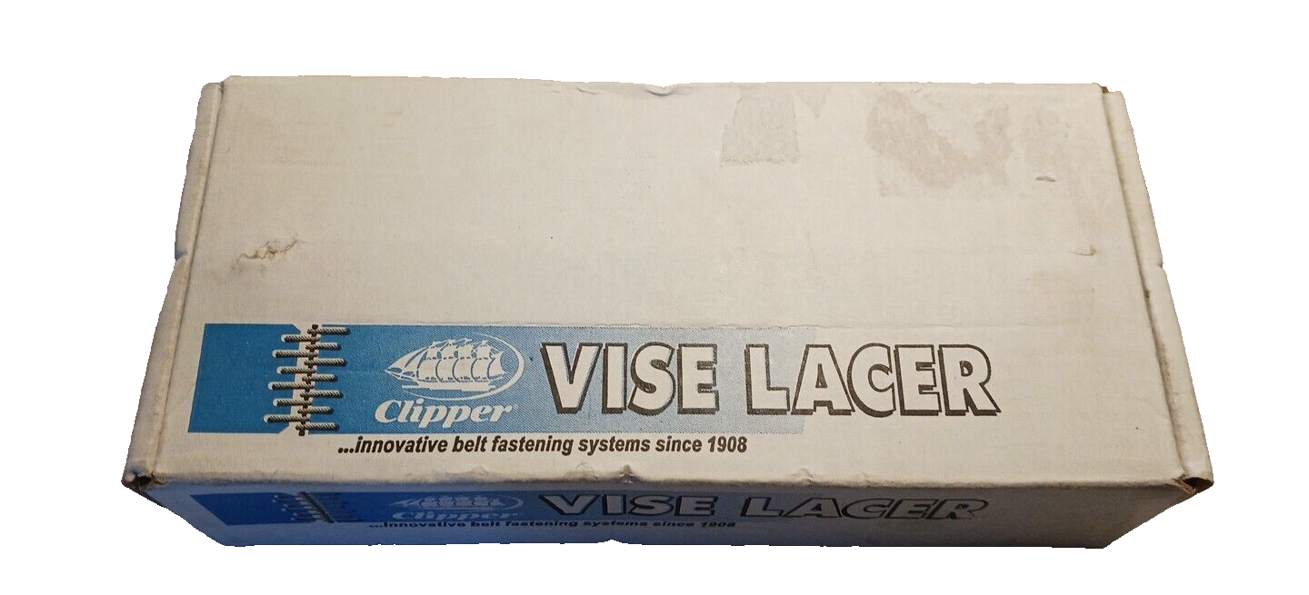 Clipper 7" VISE LACER Belt Repair Splice Tool Baler Continuous Lacing ...