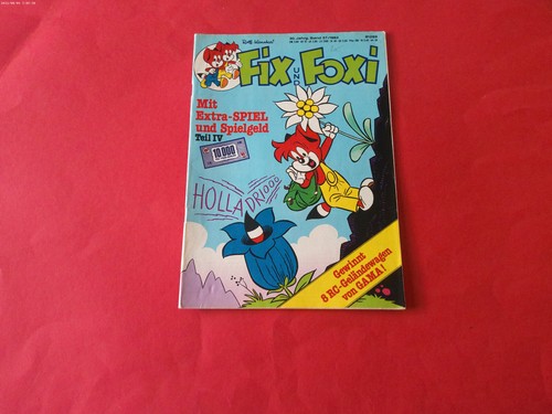 fix und foxi jahrgang 30 nr. 37 mit beilage | eBay.de