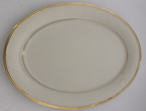 Lenox Dimension Collection "Eternal" 16.25" Ivory Serving Platter w ...