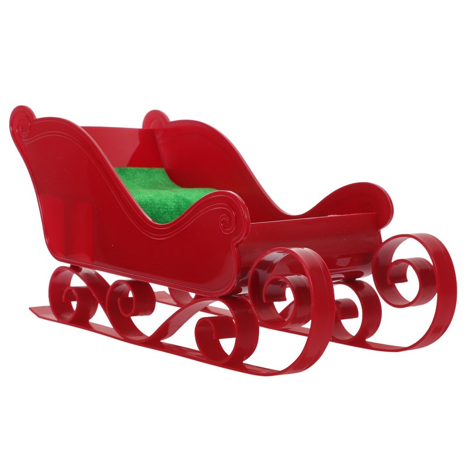 Desktop Party Sleigh Decor Christmas Themed Sleighs Pendant Xmas Party ...