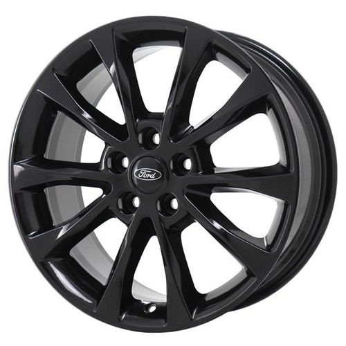17" FORD FUSION WHEEL RIM FACTORY OEM 10119 2013-2019 GLOSS BLACK | eBay