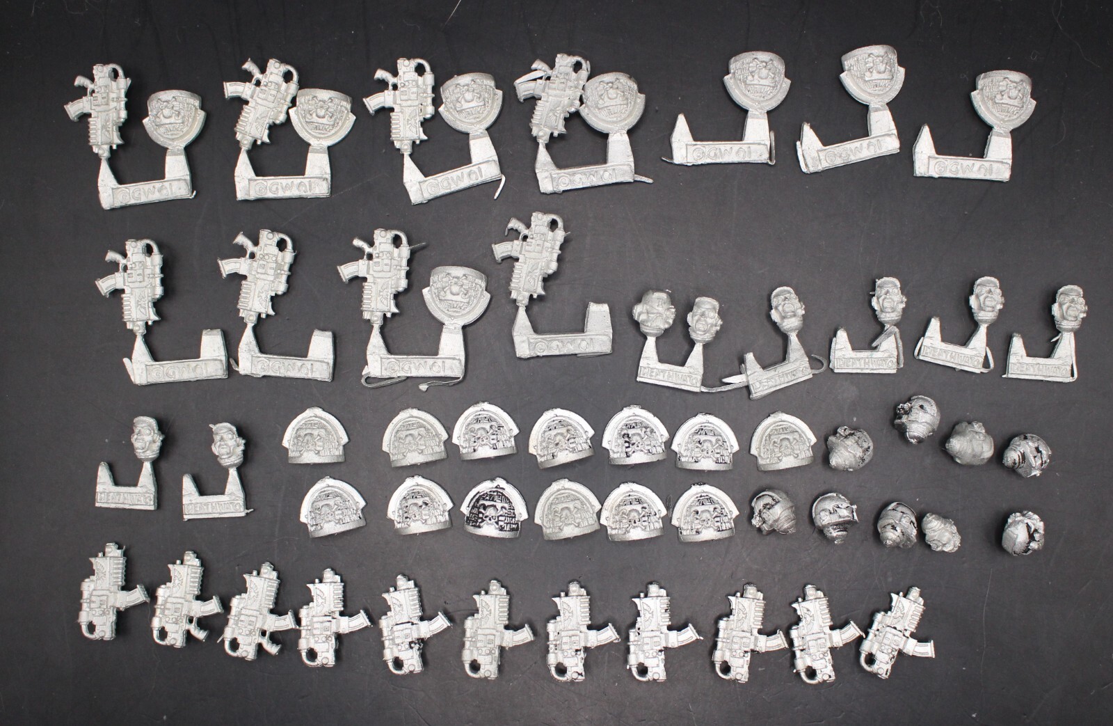 Warhammer 40k Space Marines Deathwatch Conversion Kits Heads Bolters ...