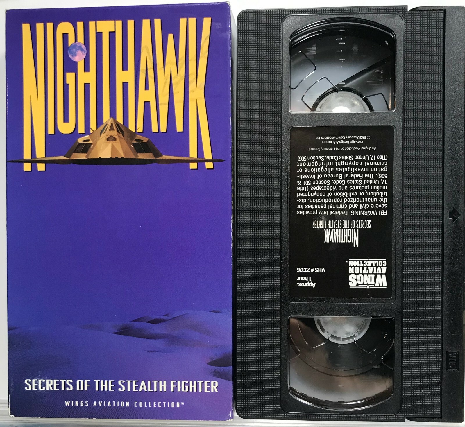 Nighthawk - Secrets of the Stealth Fighter (VHS Tape) Discovery Channel ...