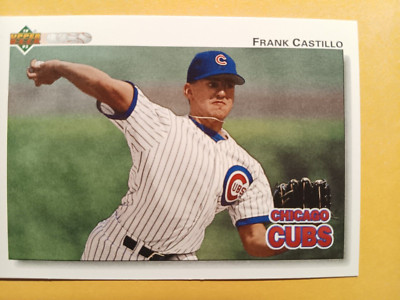 FRANK CASTILLO CUBS 1992 UPPER DECK BASEBALL CARD #526 | eBay