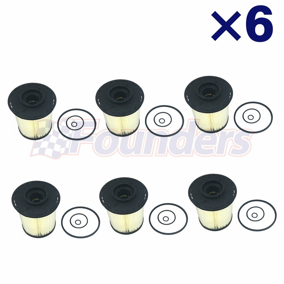 6pcs Fuel Filter For Dodge Ram 2500 3500 Pickup Cummins 5.9L Base ...
