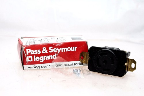 PASS & SEYMOUR L2330-R 30A 3PH 347/600V 4P 5W GROUNDING RECEPTACLE! NIB ...