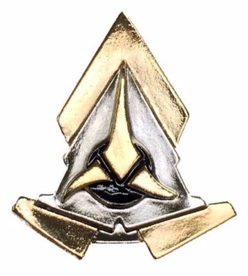 Star Trek Series The Next Generation Klingon Communicator Symbol Pin | eBay
