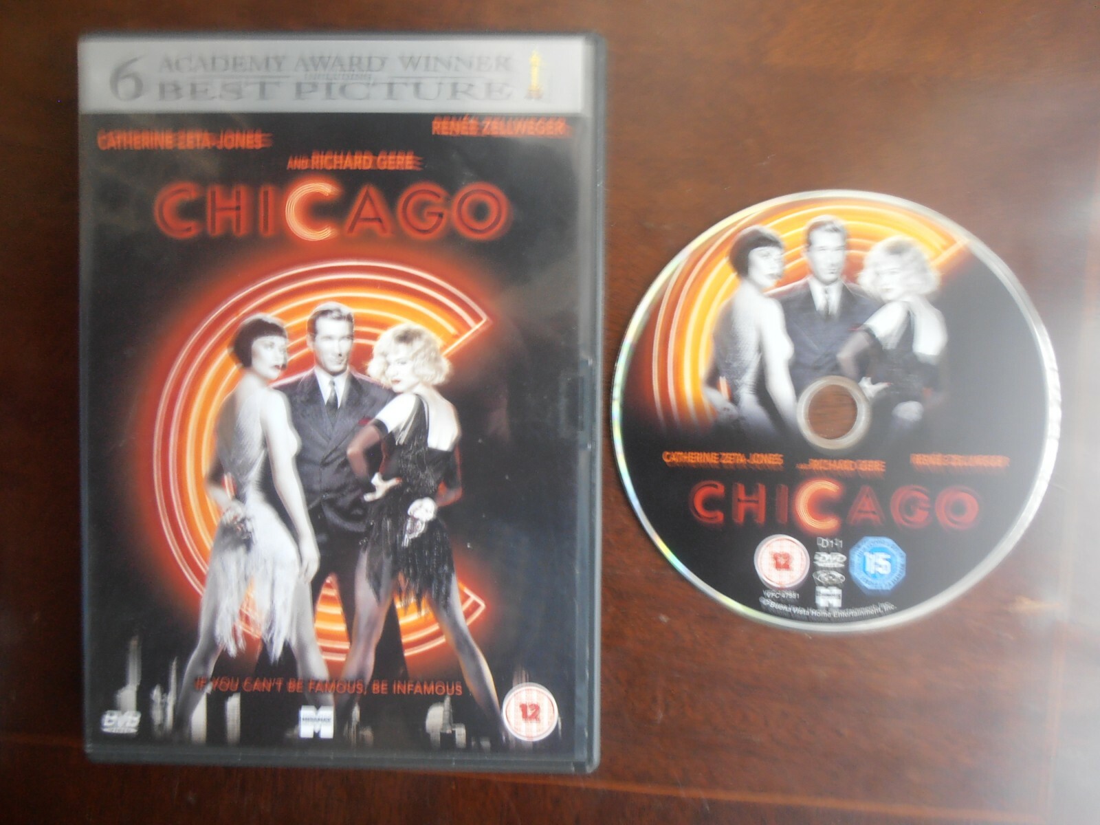 Chicago DVD (2003) Renée Zellweger, Marshall (DIR) cert 12 | eBay