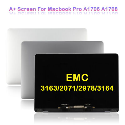 For Macbook Pro A1706 A1708 13.3" LCD Display Screen Replacement Space ...