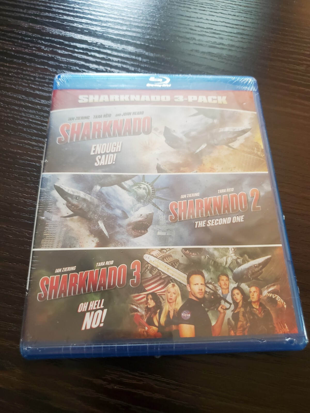 Sharknado Triple Feature 3 Movie Pack 1 2 3 Blu-ray 3-Disc Set Brand ...