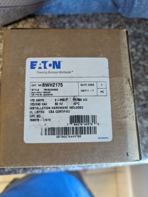 Circuit Breakers - Bwh 25K