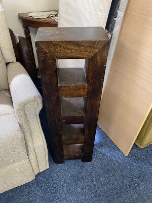 Mango Wood CD Bookcase | eBay UK