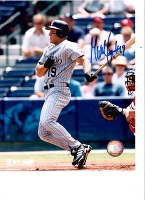 Gabe Kapler Signed Autographed 8X10 Photo Pro MLB Player Giants W/ COA ...