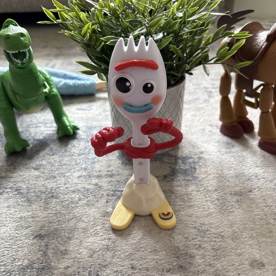 Mattel Talking Forky Figurine Toy Story Disney 2018 Action Figure | eBay UK