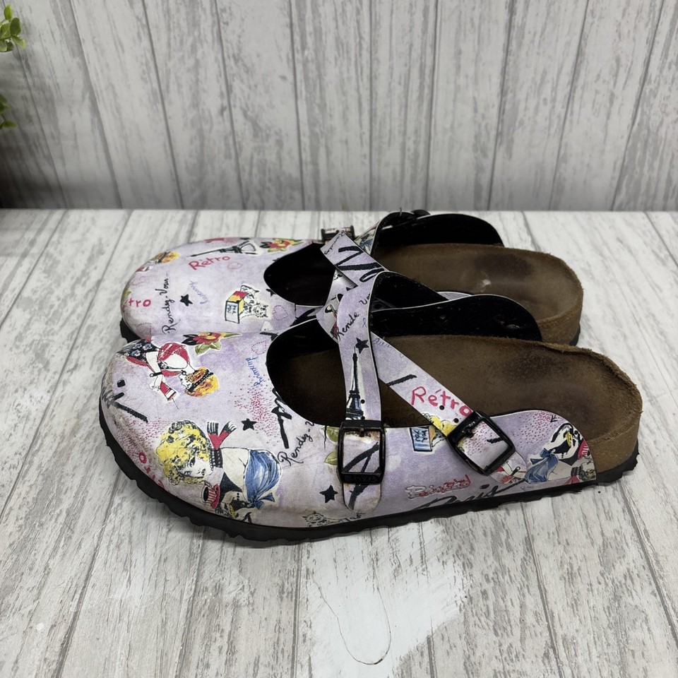 Womens Size 9 Birkis Clogs Retro | eBay