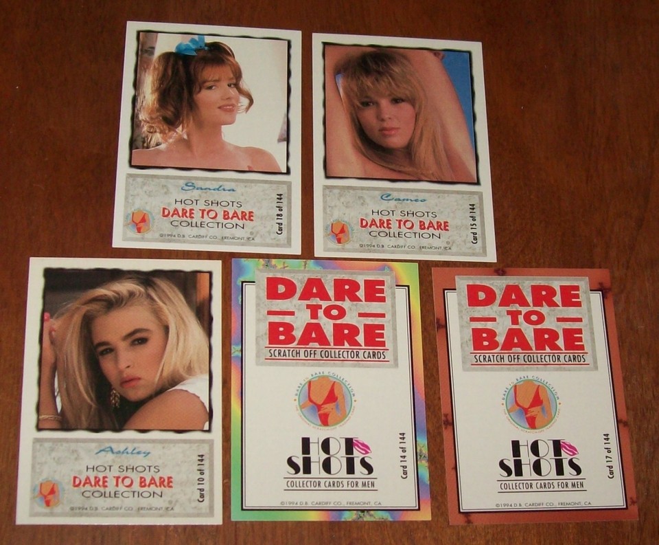Five 1994 HS Dare to Bare Cards E | eBay