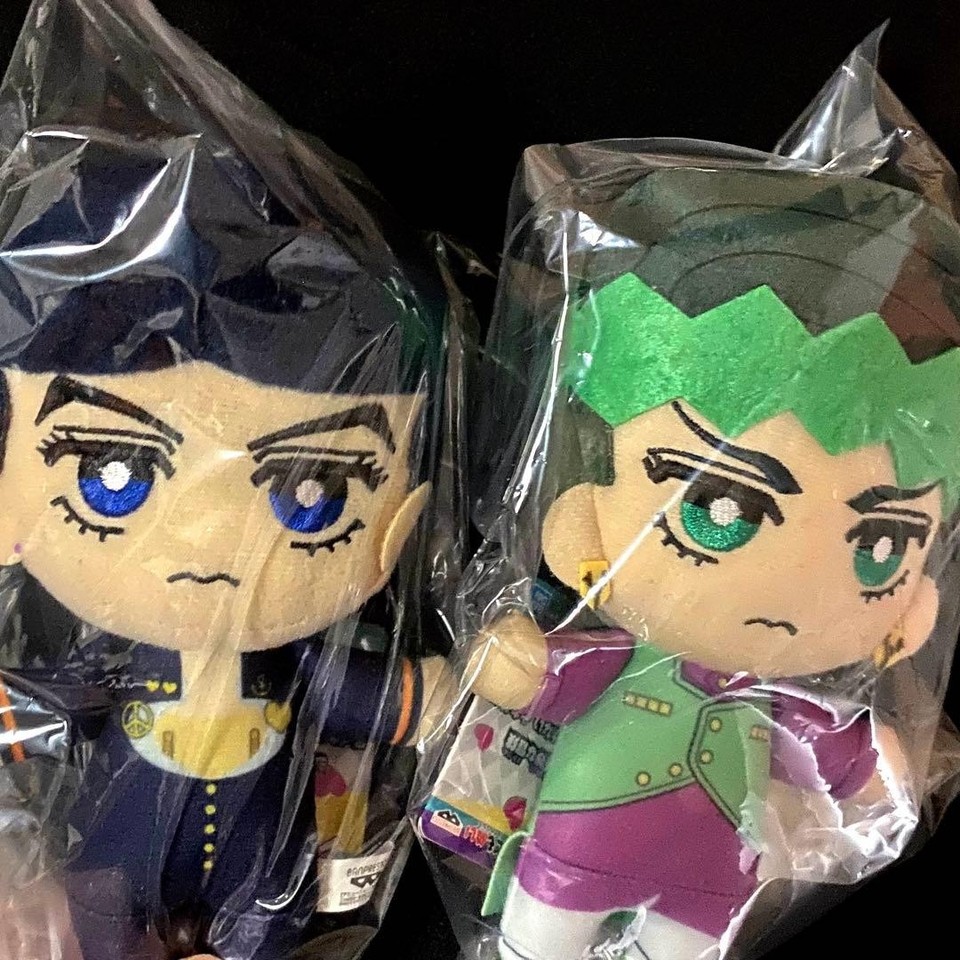 JoJo’s Bizarre Adventure Tomonui Plush Rohan Kishibe Josuke Higashikata ...