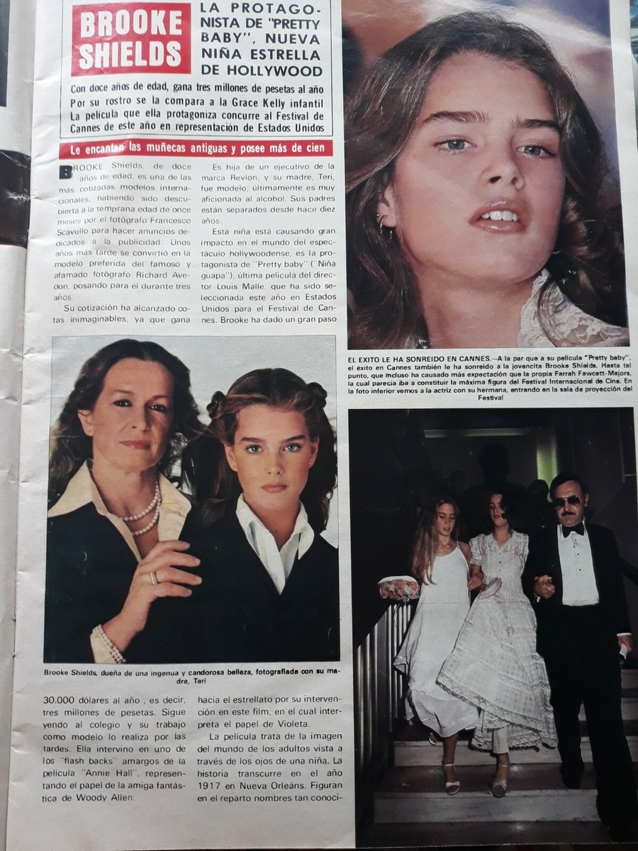 Modelo De Brooke Shields Young Models In Vogue – Shishang Zazhi