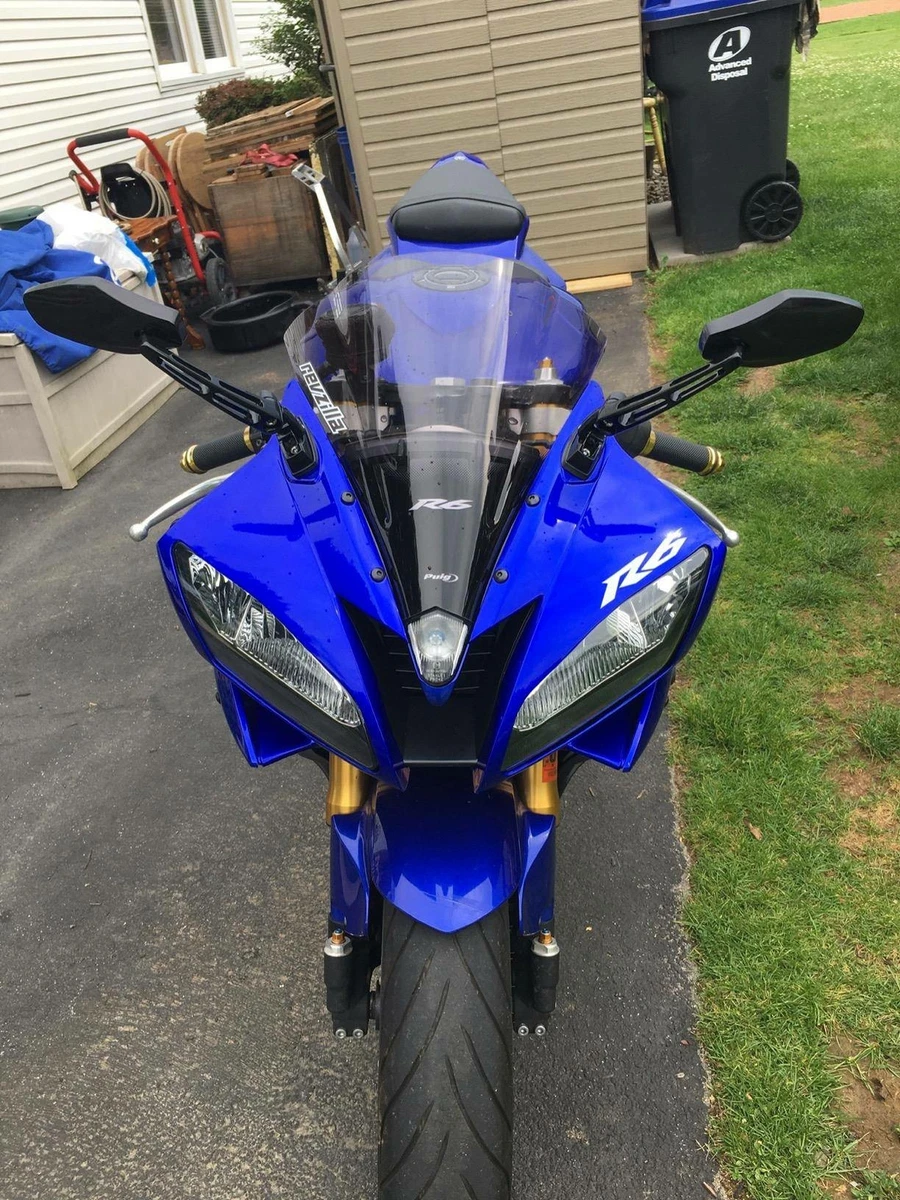 2010 Yamaha R6 Blue