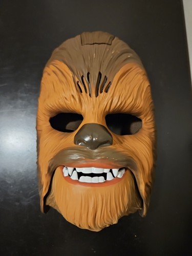 Star Wars CHEWBACCA MASK Electronic Talking Wookie Sounds 2015 Hasbro ...